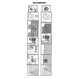 Milescraft 1316 CabinetMate - Shelf Pin Drilling Jig