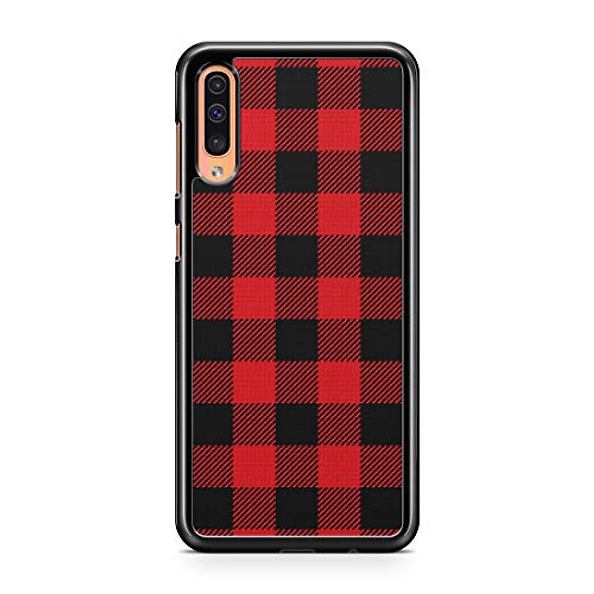 Red Plaid Case For Samsung Galaxy S21 Ultra S22 S20 Plus S20 FE 5G S21 FE Case Custom Christmas Holidays Buffalo Phone Cover A3