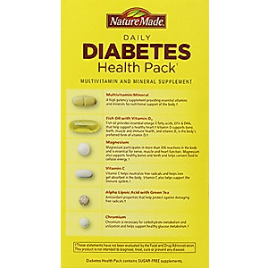 Nature Made Diabetes Health Pack, 60 Packets