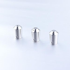 JOYSOG For Rancilio machine accessories, 304 Stainless Steel Coffee Machine Nozzle for Rancilio Steam Wand Tip Replacement Parts (4 hole)