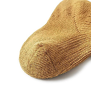 Adeimoo Newborn Cotton Socks Unisex Baby Solid color Sock Ankle Socks for Boy Girls Infant Toddlers 0-6 Months