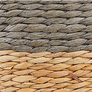 Household Essentials ML-6620 Cattail and Paper Waste Basket, Two, 2 Tone