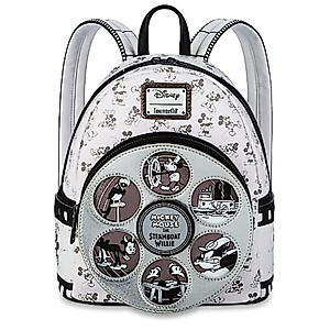 Loungefly Disney Parks Mini Backpack - Disney100 Steamboat Willie