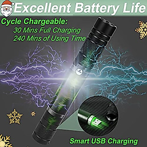 Green Laser Pointer High Power, Strong High Power Laser Pointer Long Range Green Laser Light Pointer Toys Lazer Pointer High Power for Presentations Outdoor Hunting Laser Pointer USB Rechargeable