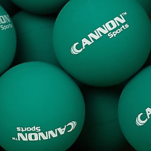 Cannon Sports Racquetball Balls for Racquet Games, Handball, Dogs, Softball & Baseball Batting Practice (Green, 1 Dozen)