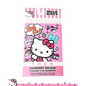 Hello Kitty Passport Holder Official License, Cute Passport Holder and Passport Cover, Sanrio Gifts