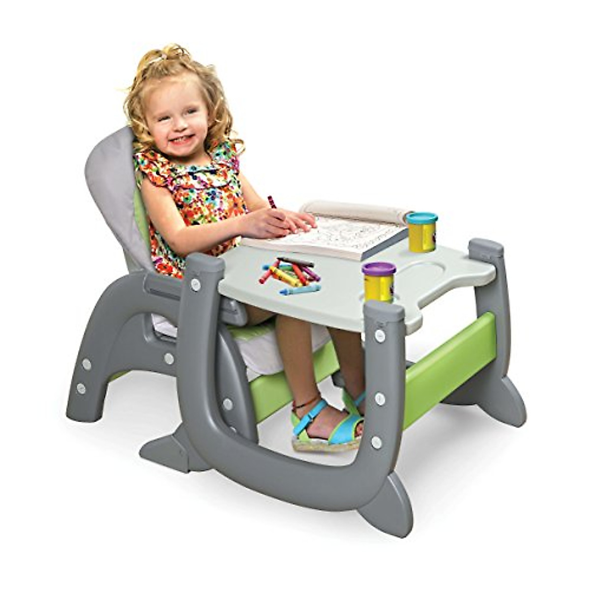 Envee II Baby High Chair with Toddler Playtable and Chair Conversion