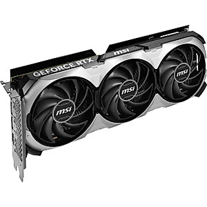MSI Gaming GeForce RTX 4060 Ti 16GB GDRR6 Extreme Clock: 2625 MHz 128-Bit HDMI/DP Nvlink TORX Fan 4.0 Ada Lovelace Architecture Graphics Card (RTX 4060 Ti Ventus 3X 16G OC)