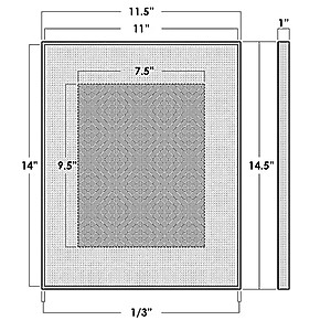 TheDisplayGuys - Contemporary Aluminum Picture Frame - Tempered Glass - 11x14 matted to 8x10 - Gold - Wall Hanging