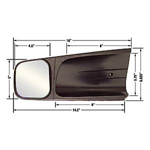 CIPA 10200 Custom Towing Mirror - Chevy/GMC/Cadillac, Pair