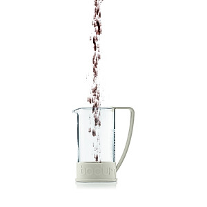 Bodum CD white Cafetière Brazil French Press 8 cup-1l, 8 Cups