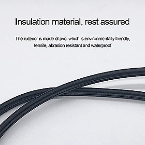 Parthcksi 6Ft 2 Prong Polarized Power Cord Compatible with Arris Router Modem; for Vizio Sharp Sanyo Emerson TV; PS1 PS2 XB DC Console System; for Bose Companion 3 5 Speaker Audio System