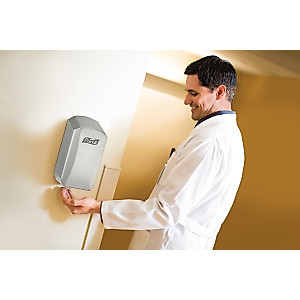 PURELL LTX Behavioral Health Touch-Free Hand Sanitizer Dispenser, Stainless Steel, for 1200 mL PURELL LTX-12 Hand Sanitizer Refills (Pack of 1) - 1926-01