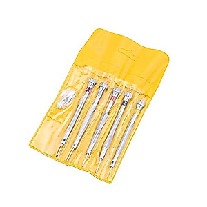 Micro Precision Jewelry Screwdriver Set - 5 PCS Screwdrivers with 5 Extra Replace Blades for Watch Repair,Eyeglasses Repair,Jewelry Work,Electronics Repair