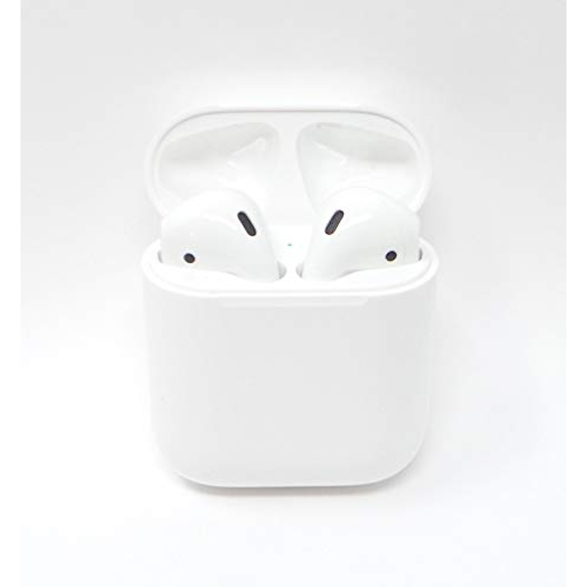Apple MMEF2AM/A AirPods Wireless Bluetooth Headset for iPhones with iOS 10 or Later White - (Renewed)