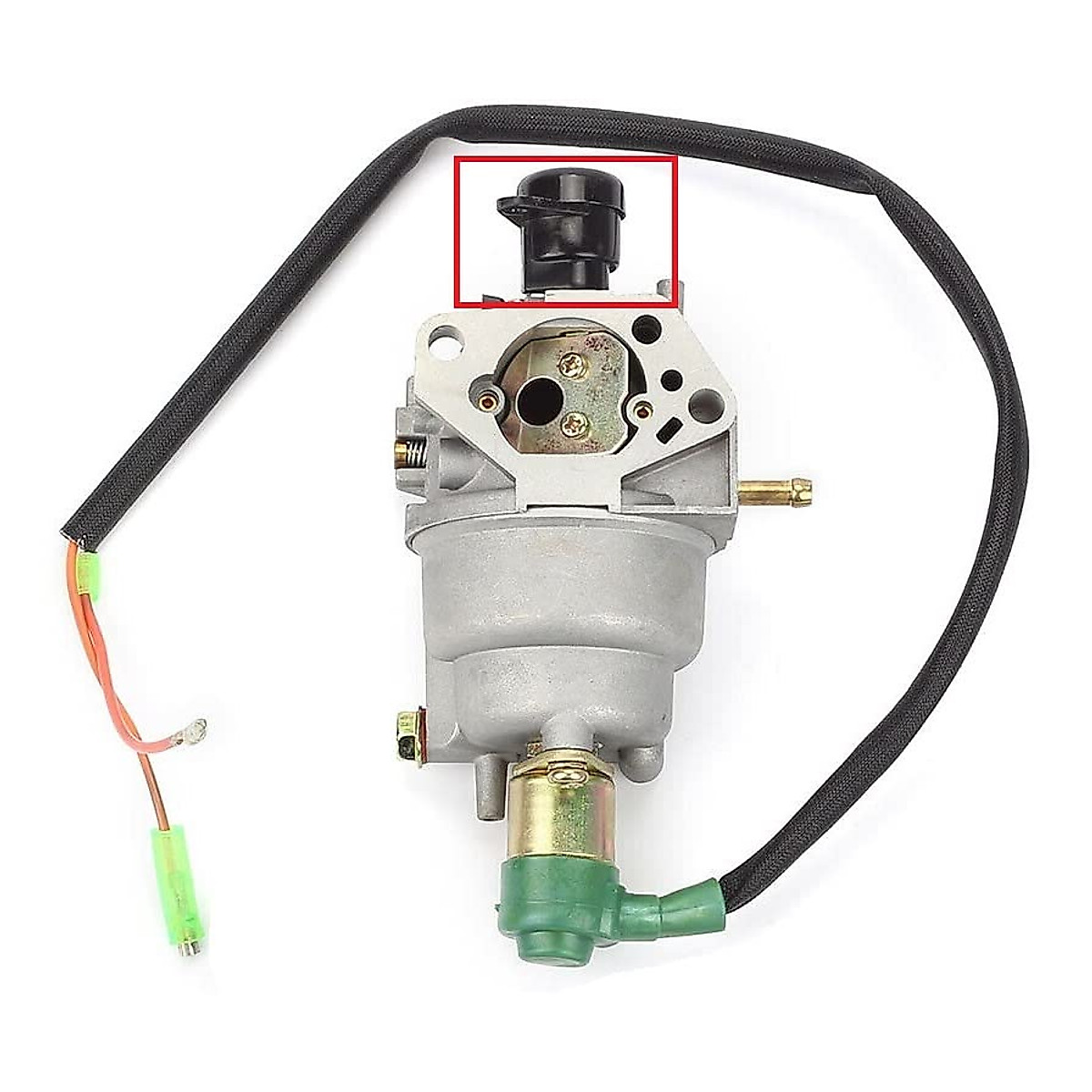 Carburetor Carb Replaces For DuroMax DuroStar PowerMax XP8500E XP8500E-CA XP10000E XP10000E-CA 8500 10000 Watt Generator 16HP 18HP 419CC/420CC DJ190FD DJ190FD-14100 DJ190FD-14100-A