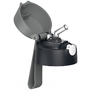 JARLSON® replacement lid - ONLY compatible with CHARLI stainless steel bottle by JARLSON - silicone mouth piece incl. - replacement parts, spare parts. NOT COMPATIBLE WITH OTHER BRANDS