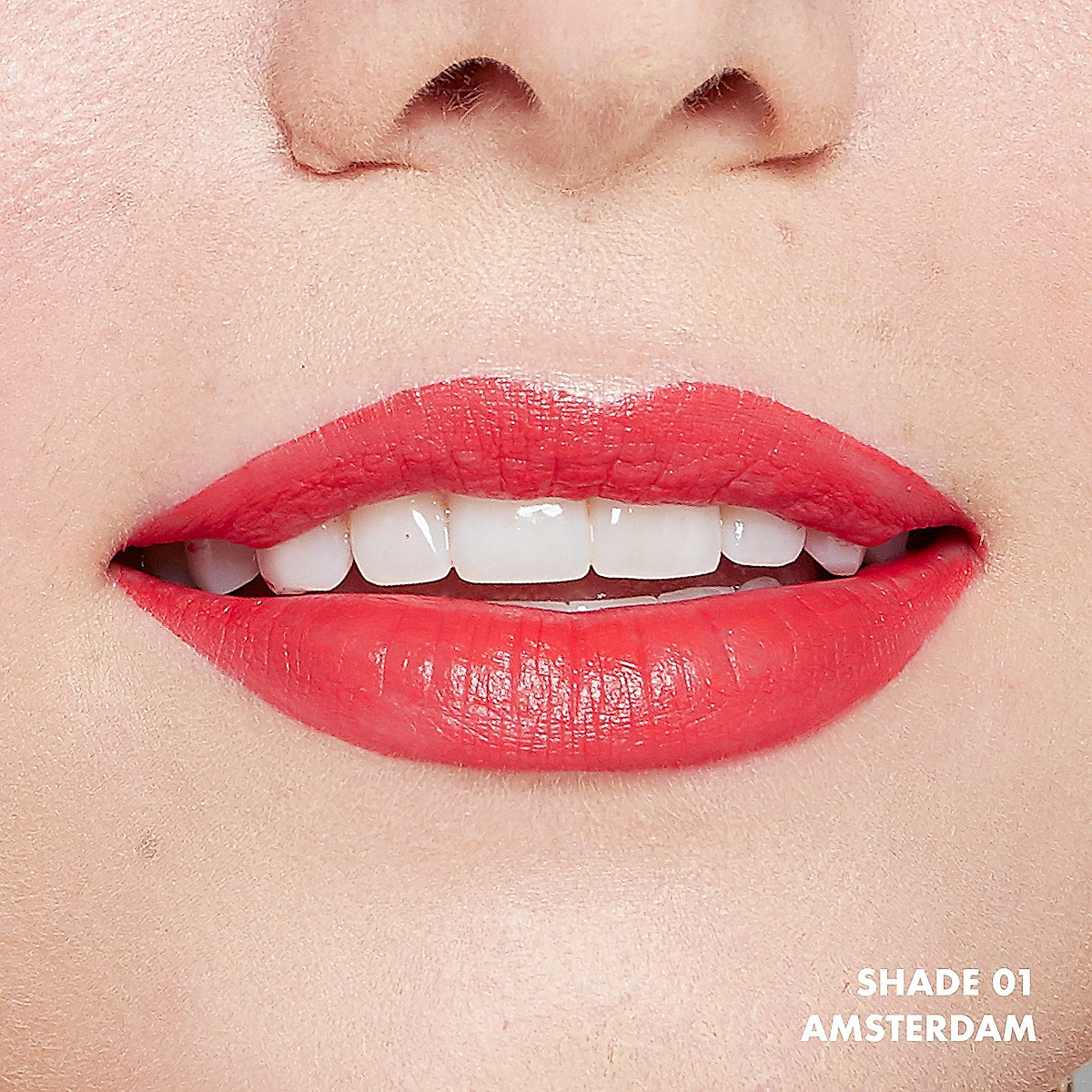 NYX PROFESSIONAL MAKEUP Soft Matte Lip Cream, Lightweight Liquid Lipstick - Amsterdam (Pure Red)