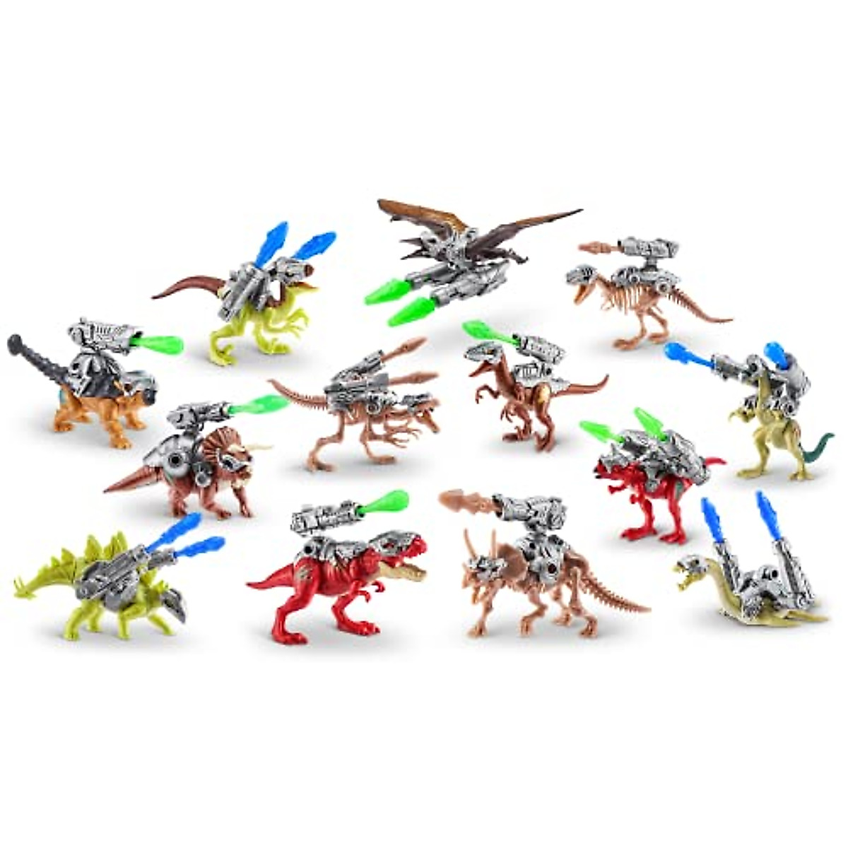 5 Surprise Dino Strike Series 5 Color Change (2 Pack) by ZURU Mystery Collectible Mini Dinosaur Toys Fossils Capsules for Boys and Kids (2 Pack)