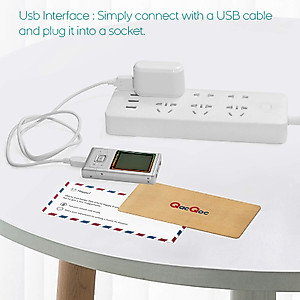 USB Power Adapter Wall Charger with USB Cable Travel Plug for Electric Massager