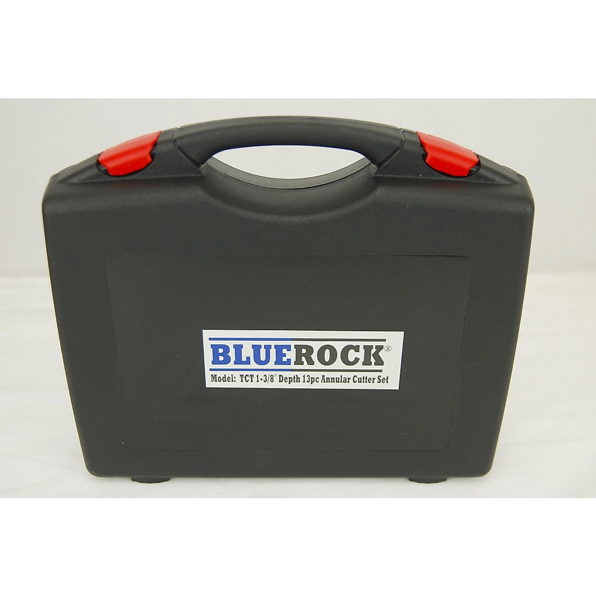 BLUEROCK 13 Piece 1-3/8" Depth Tungsten Carbide Tip (TCT) Annular Cutter Set of 11 for Magnetic Drill