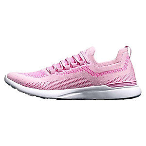 Athletic Propulsion Labs Women's Techloom Breeze Shoe, Soft Pink/Fusion Pink/White, 9