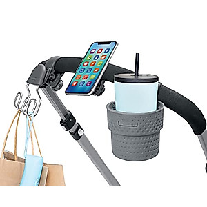 Skip Hop Universal Stroller Hook, Stroll & Connect, Grey (Discontinued by Manufacturer)