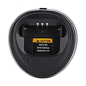 Walike Talkie Desktop Charger 12V Charger Power Adapter for Motorola DP1400/ DEP450/ EP450/ GP3188/ GP368/ GP3688/ CP040/ CP140/ CP160/ CP180/ CP150/ CP200/ PR400/ CP200/ CP040/ CP140/ CP180(US)