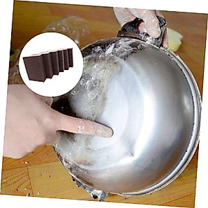 Ciieeo Cleaning Brush Sponge Sanding Block 12pcs Sponge Dry Grinding Bottle Brush Sponge Sanding Pads Pot Pan Brush