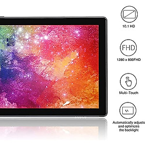 Android 11.0 Tablet, 10 Inch Tablet, 3GB RAM, 64GB ROM Support Wi-Fi 5+8 MP Dual Camera, Octa-Core Processor, HD IPS Screen, 128GB Expand, 6000mAh, Type-C Port, Brushed Texture Back