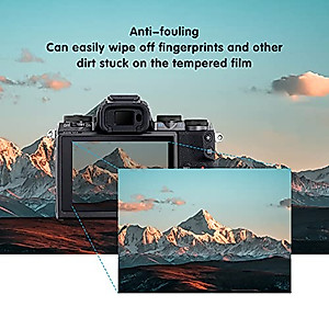 kinokoo Panasonic FZ1000 II Screen Protector 0.25mm Ultra-thin Tempered Glass Film Screen Protector for Panasonic FZ1000 II Crystal Clear Film Screen Protector Bubble-free/Anti-scratch (2 pack)