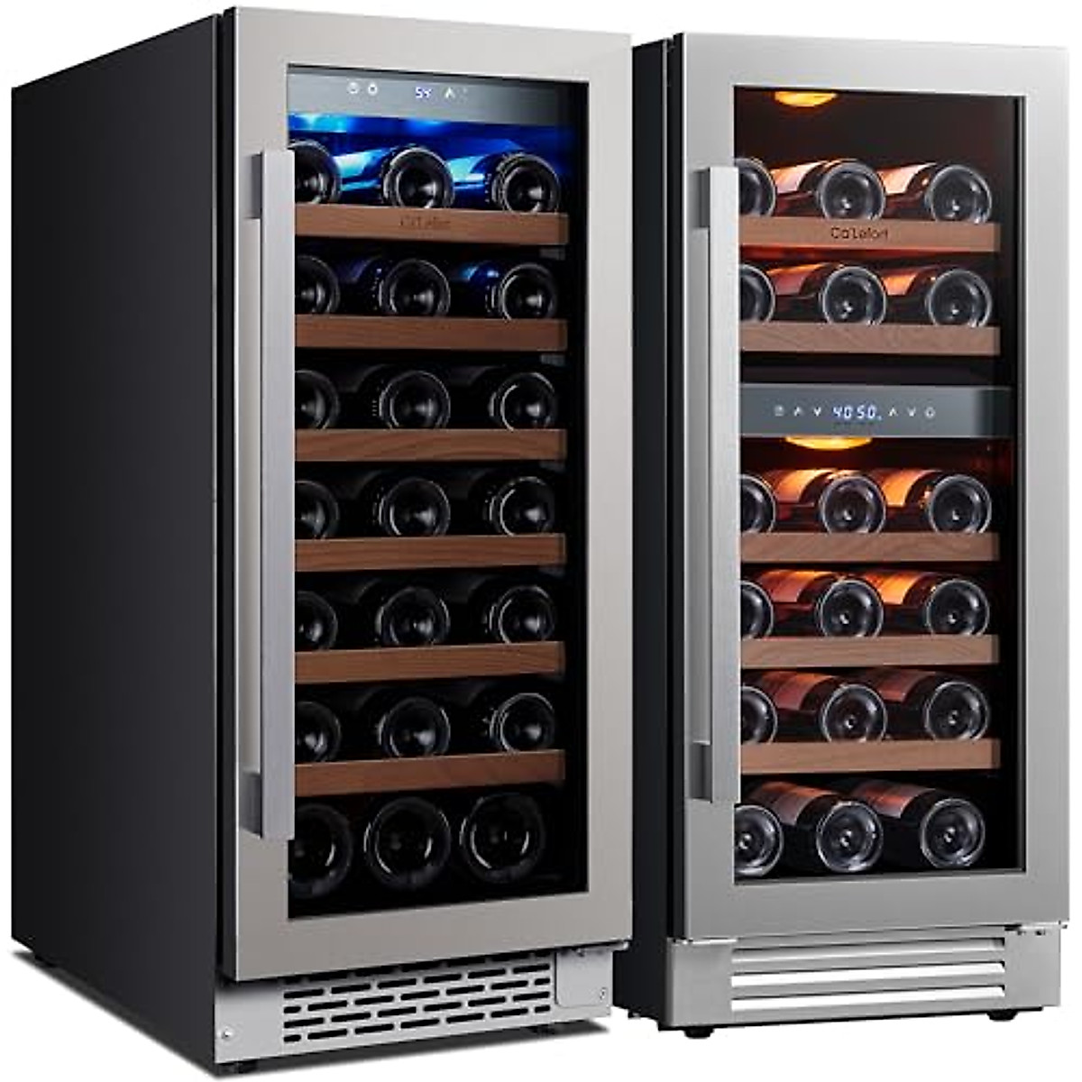 Ca'Lefort Wine Cooler Stylish Compressor Fridge for Home, Office, or Kitchen