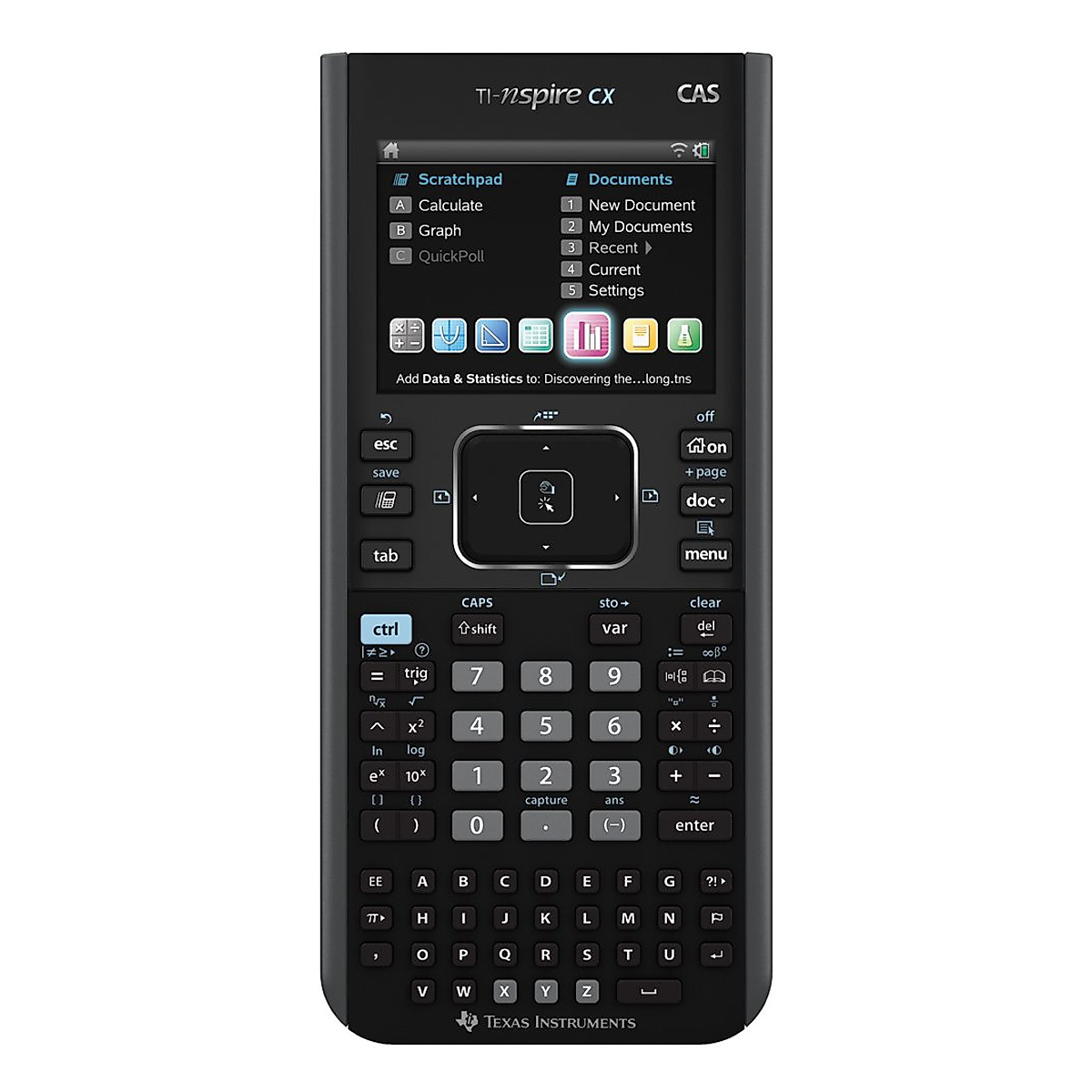 Texas Instruments Nspire CX CAS Graphing Calculator