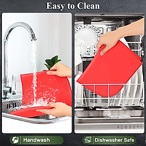 Silicone Slow Cooker Liners Bags-Compatible with Crock Pot 6 QT, Easyjoy For Crock Pot Liners Reusable Divider Bags Fit For 6 Quart Oval & Round Slow Cookers, Leakproof Dishwasher Safe BPA Free, 1PCS