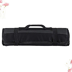 DOITOOL Chef Knife Case Roll Bag, Knife Roll, 22 slots Chef Knife Bag with Handle, Portable Knife Roll Bag for Chefs Culinary Traveling, Knives Pouch