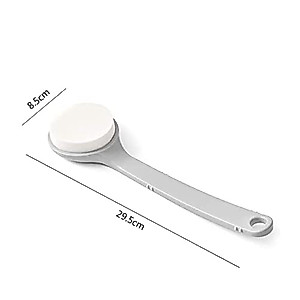 INGVY Dry Brushing Body Brush Bath Body Skin Lotion APPLICATOR for Back Post-Shower Brush Sponge Pad
