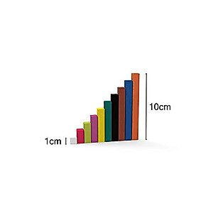 hand2mind Foam Cuisenaire Rods Individual Set, Math Manipulatives, Montessori Math Rods, Math Counters, Math Blocks, Counting Blocks, Montessori Math, Fraction Bars, Number Rods (Set of 74)