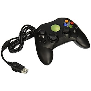 Old Skool Xbox Controller S-Type Wired Game Pad - Black