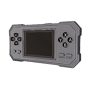 520 in 1 Retro Games Mini Game Consoles Handheld Retro Game Console - Crystal Press Buttons Rechargeable and Controller AV TV Output Gift for Kids and Adults (Misty Gray)