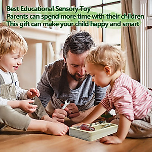 Dageely Montessori Wooden Screw Driver Board Set for Kids, Basic Life Skills Educational Learning Toy for 3 4 5 Year Old Kids and Toddlers Preschool, Classroom Wooden Sensory Toys