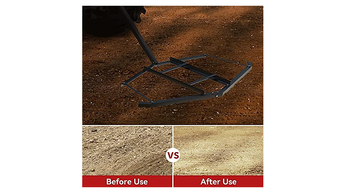 YITAMOTOR 72" Driveway Drag Grader for ATV, UTV & Tractors
