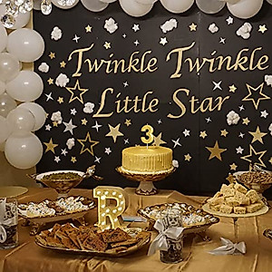 Number Birthday Candles(6 Candle Gold) 3D Diamond Shape Number Happy Birthday Cake Candles for Birthday Party Wedding Decoration Reunions Theme Party