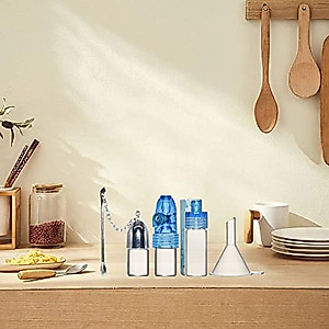 Portable Decoration Mini Bottles| Cute & Small Bottles for Kitchen(4PCS)