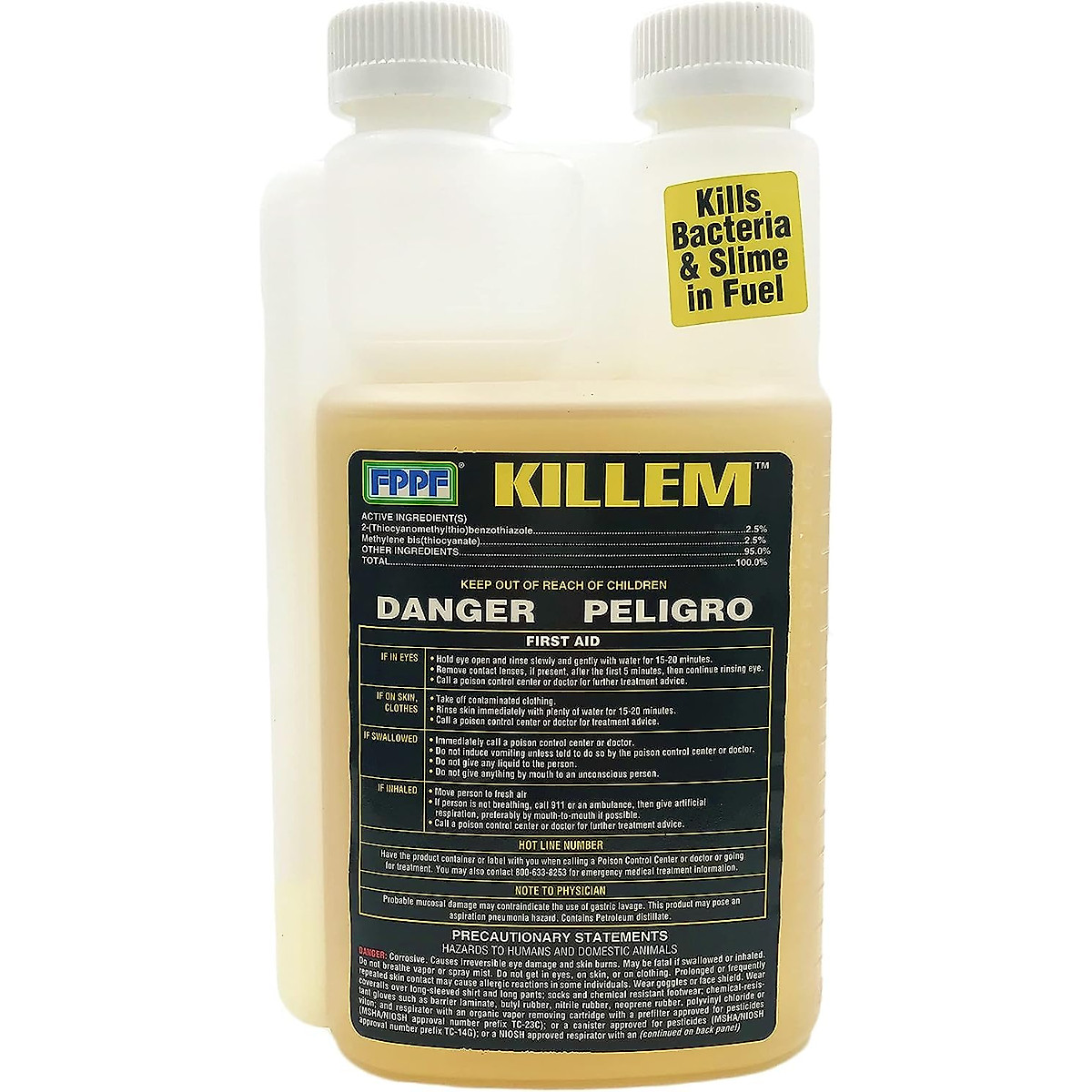 12 Bottles Killem FPPF Bacteria Slime Killer 16 Oz. NEW