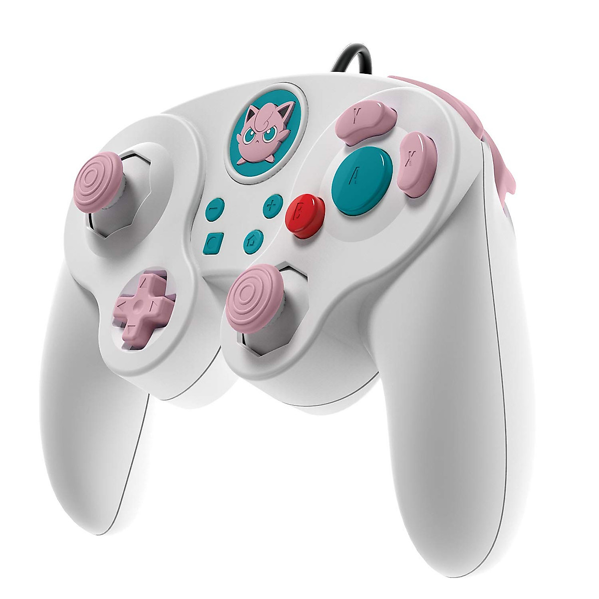 PDP Gaming Pokemon Jiggly Puff GameCube Wired Fight Pad Pro Controller: Jiggly Puff - Nintendo Switch