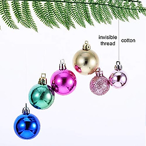 Tatuo 200 m Clear Nylon Invisible Thread String for Hanging Christmas Ornaments, Bracelet Making, Sew Hobby, Clear Beading Thread with Bead Needle (0.25mm)