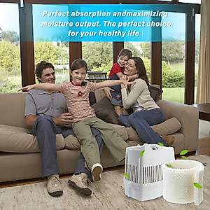 MAF1 Humidifier Wicking Filters for AIRCARE/MoistAIR/Kenmore/Essick Air, Fits Air-Care Emerson Moistair Humidifier Replacement Wicks MA1200 MA1201 MA0950 MA09500,14906 32-14906 42-14906 EF1-2 Pack