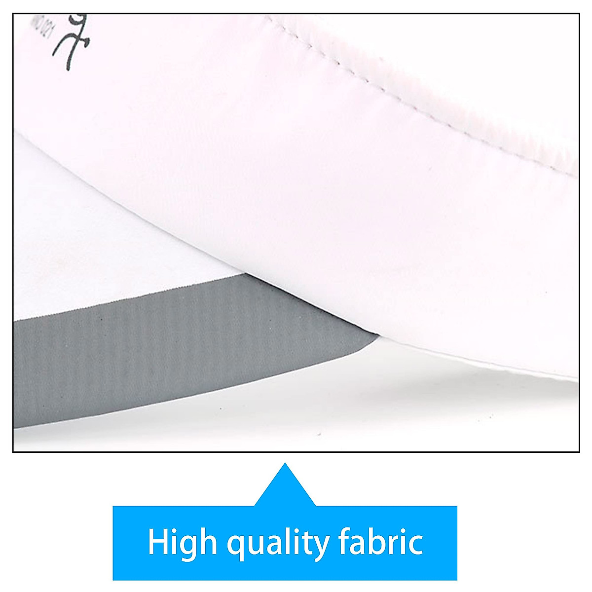 HYSENM Sports Sun Visor for Women and Men Adjustable Sun Cap for Tennis Golf Running Long Brim UV Protection Hats, Black