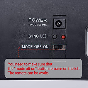 MaxLit 23'' X 12'' New Ultra Bright Oval LED Neon Sign - OPEN - Remote Controlled (Blue/Red)