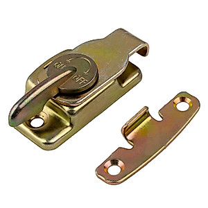 Brass Plated Table Leaf Lock - Dining Table Leaf Latches - Table Buckle Connectors - Table Locks for Leaves - Antique Furniture Hardware | TT1-SB